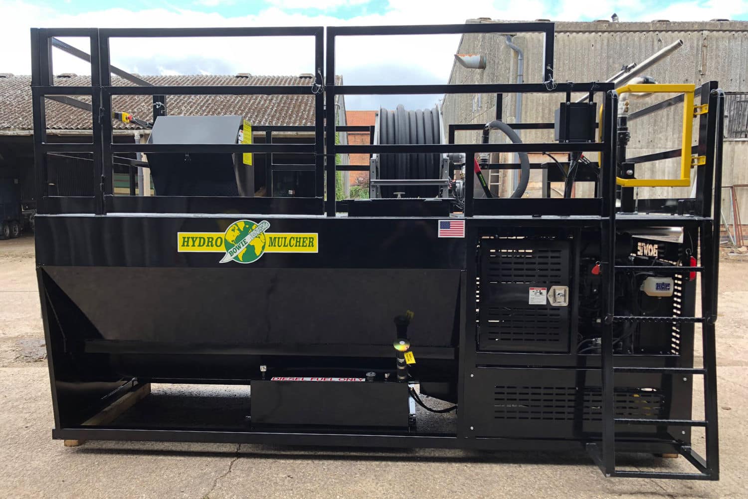 Bowie HM 1100S Hydroseeder - Hydro-app